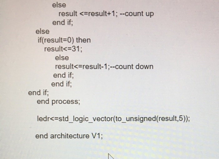  Get Answer We re Trying To Program A VHDL 5 Bit Binary Counter