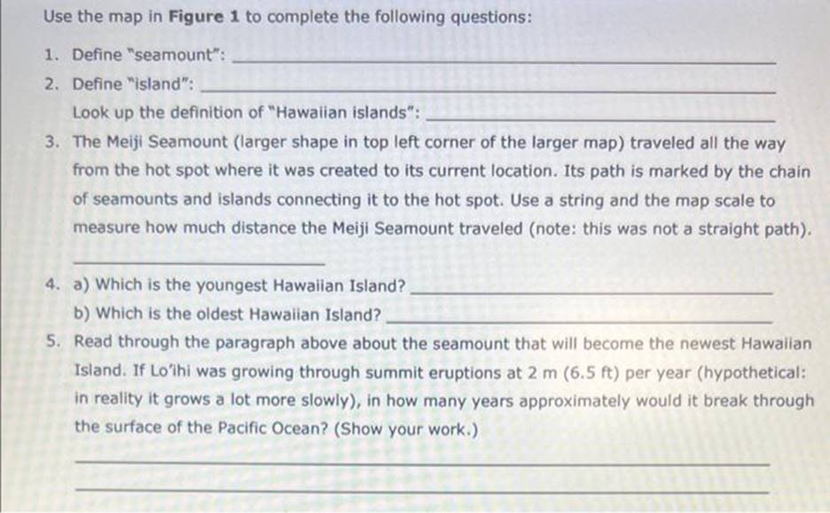 (Solved) - 2. Define "island": Look up the definition of "Hawaiian ...