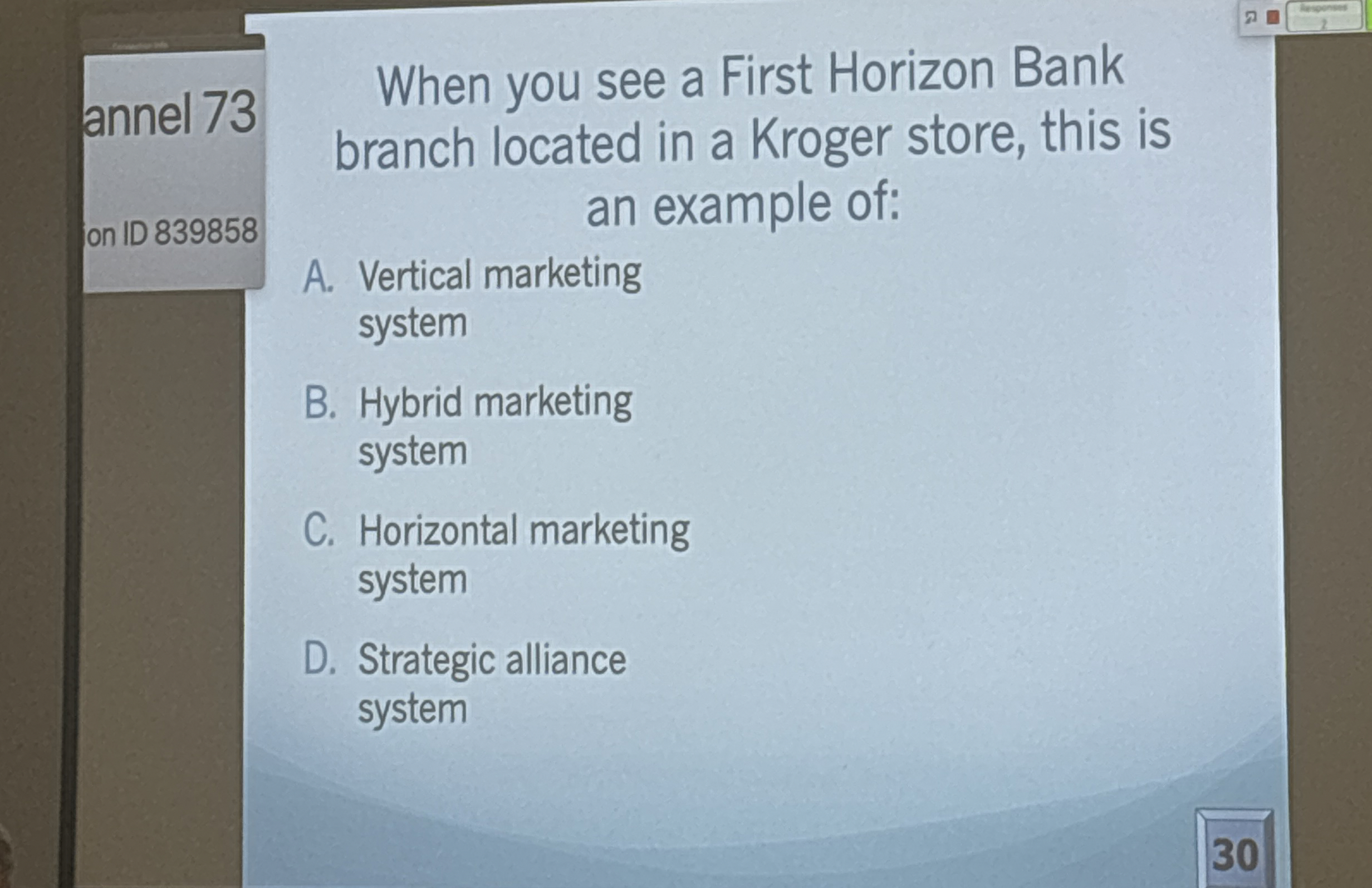 (Get Answer) - When you see a First Horizon Bank branch located in a ...