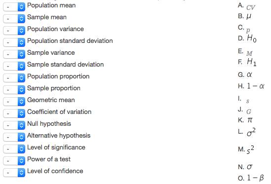 (Solved) - Match the following terms used in the class to their ...