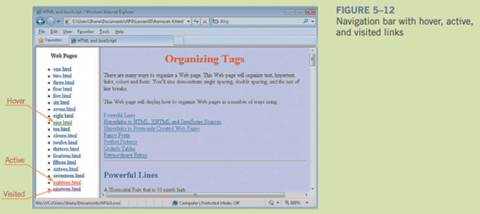 (Solved) - Move your mouse over the hyperlinks in the navigation bar ...