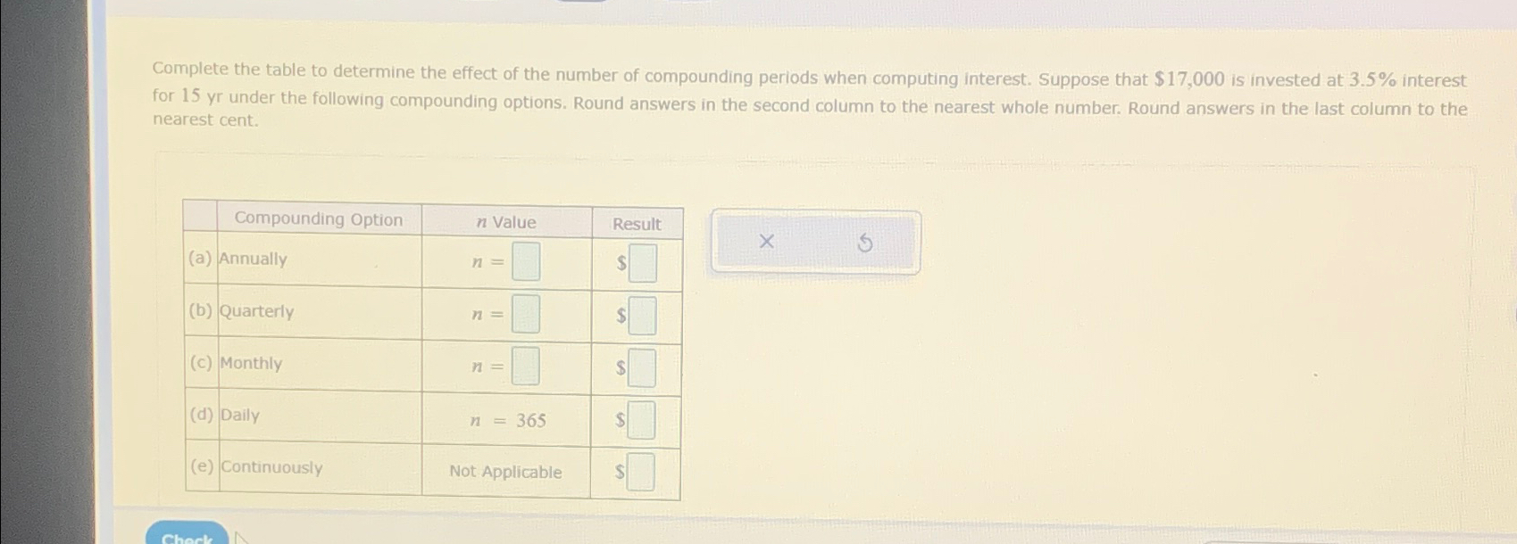 (Solved) - Complete the table to determine the effect of the number of ...