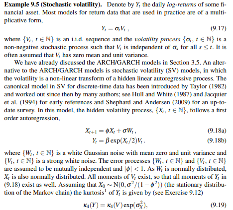 (Solved) - (Stochastic volatility model). We consider maximum ...