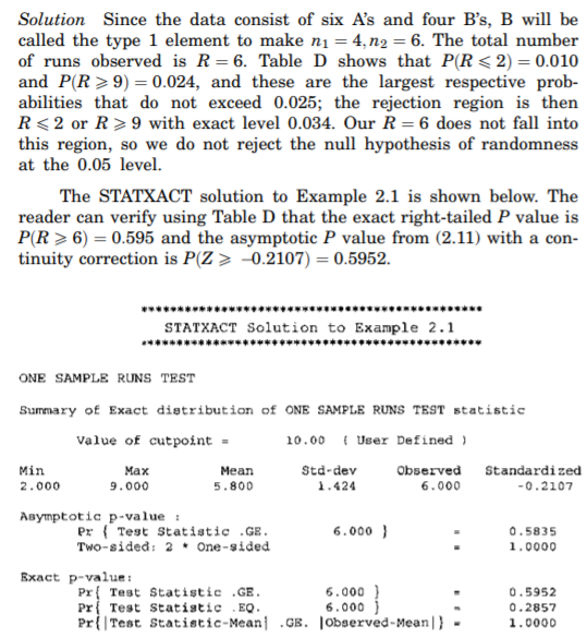 (Solved) - Verify the confidence interval estimate of with exact ...