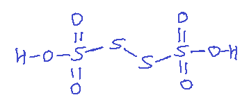 (Solved) - structure and formula of H2SxO6[x=2to5] pblock elements (1 ...