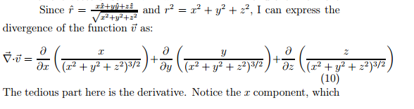 (Solved) - Sketch the vector function v = r/r2, and compute its (1 ...