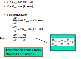 (Solved) - Consider a sinusoidal electromagnetic wave with fields E ...