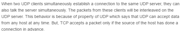 (Solved) - Modify the simplex-talk socket program so that it uses UDP ...