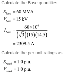 (Solved) - Two identical synchronous machines, each rated 60 MVA, 15 kV ...