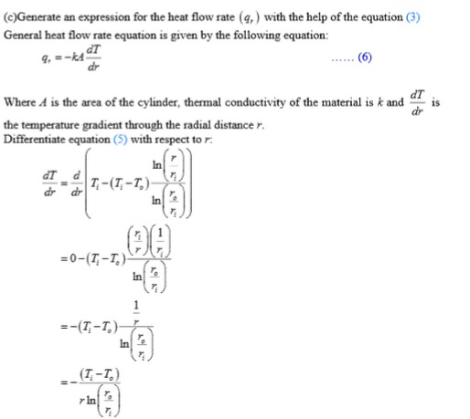 (Solved) - The Fourier field equation in cylindrical coordinates is a ...
