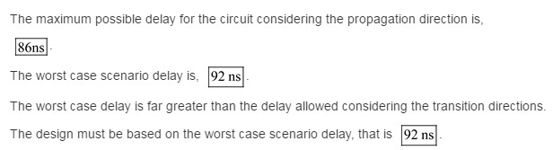 (Solved) - Determine the exact maximum propagation delay from IN to OUT ...