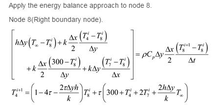 (Solved) - Revisit Prob. 5–61 of two-dimensional heat conduction in a ...