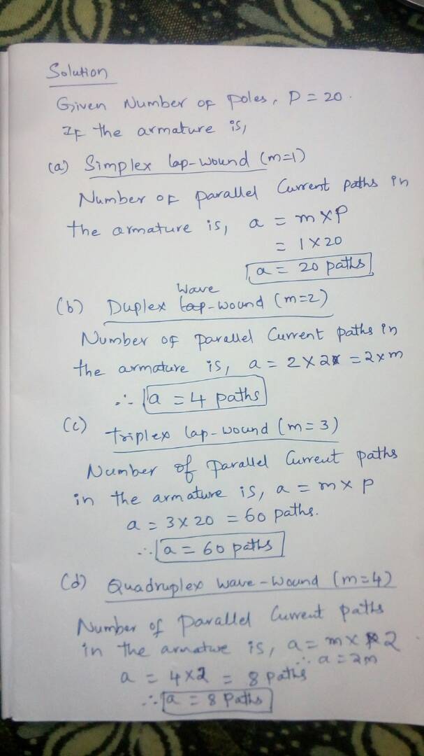 (Solved) - How many parallel current paths will there be in the ...