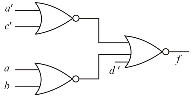 (Solved) - Find eight different simplified two-level gate circuits to ...