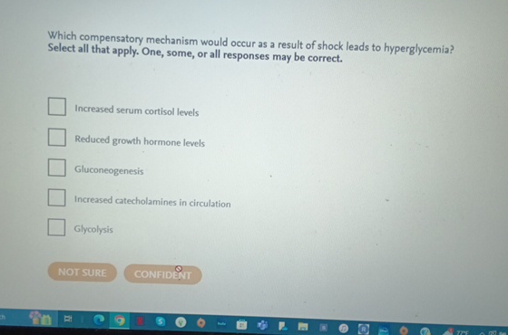(Solved) - Which compensatory mechanism would occur as a result of ...