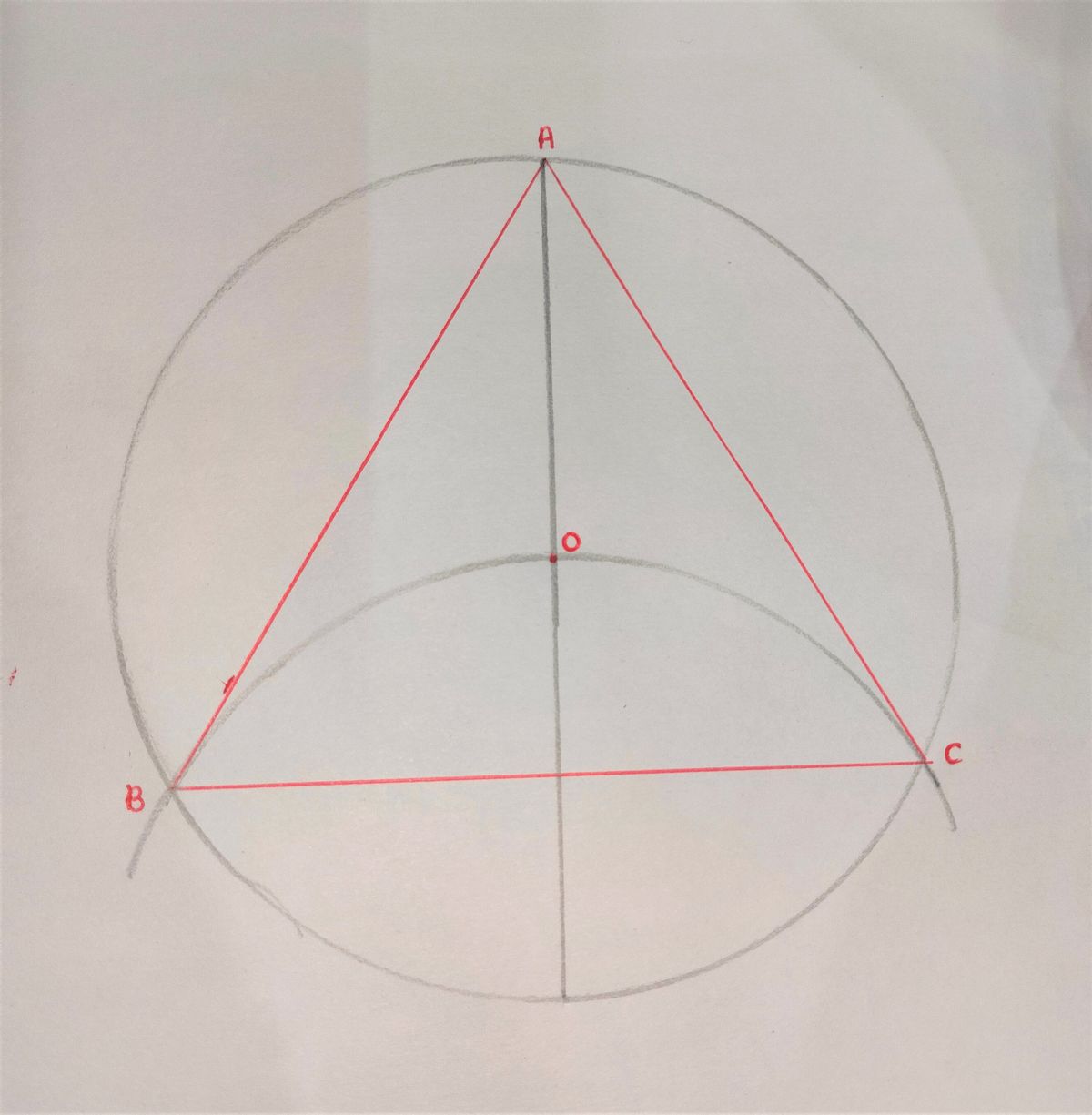 (Solved) - Equilateral Triangle: Complete the construction and the list ...