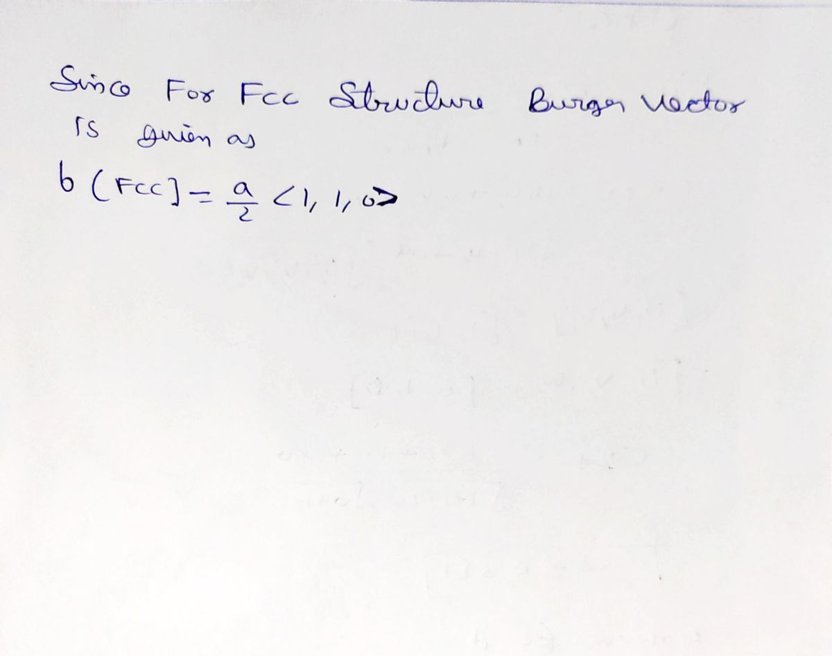 (Solved) - 1) to (11 1) plane on an FCC A dislocation is observed to ...