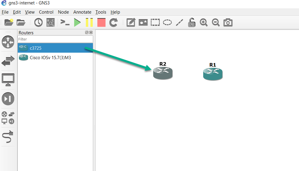 (Solved) - I have 3 routers in gns3 connected in a triangle. One router ...