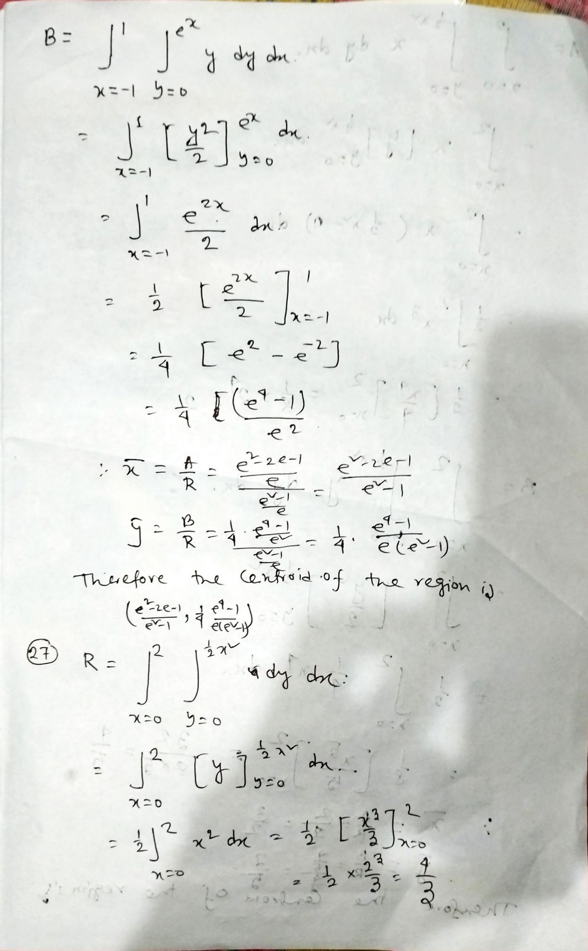 (Solved) - 25-28 Visually estimate the location of the centroid of the ...
