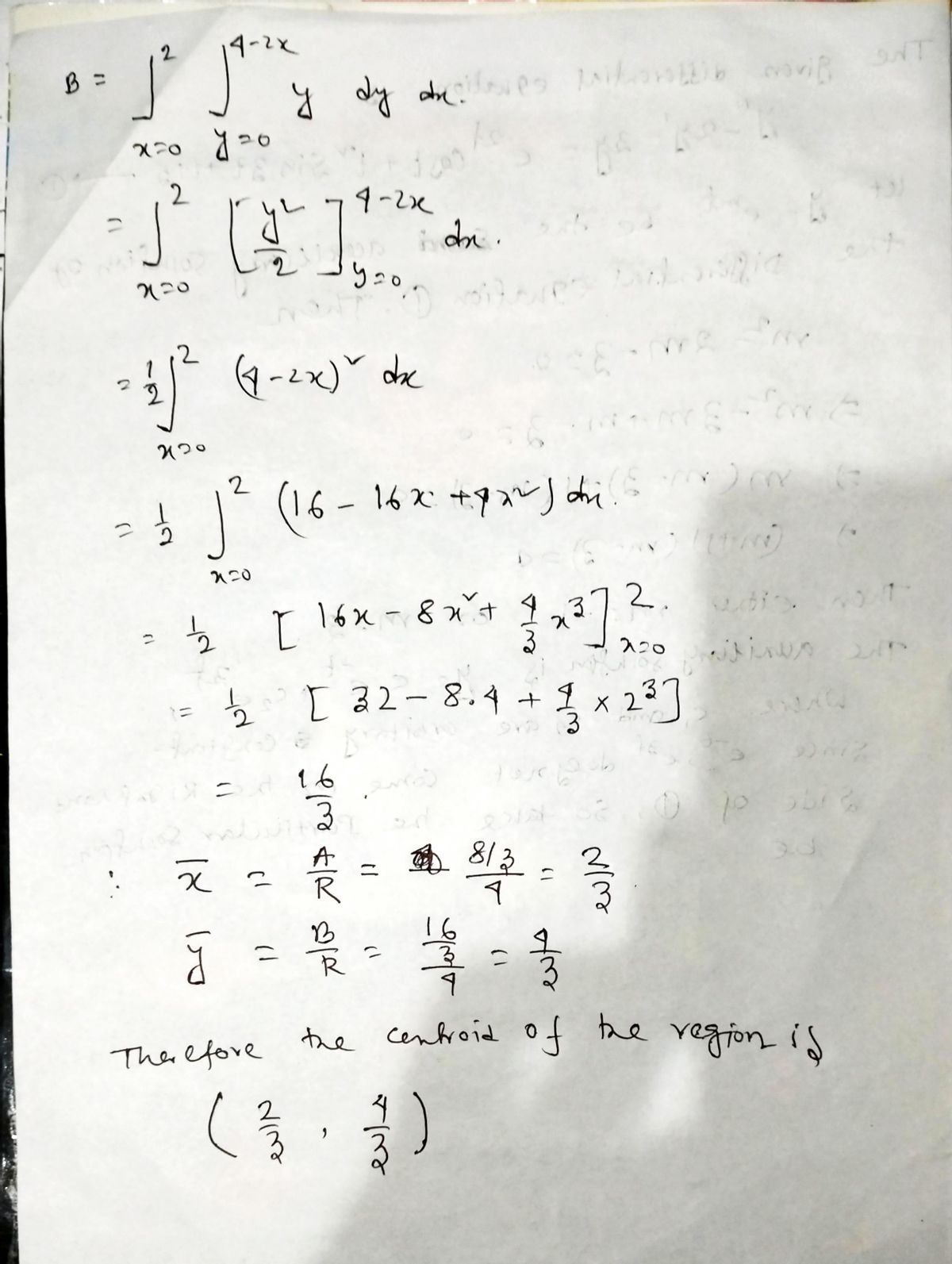 (Solved) - 25-28 Visually estimate the location of the centroid of the ...
