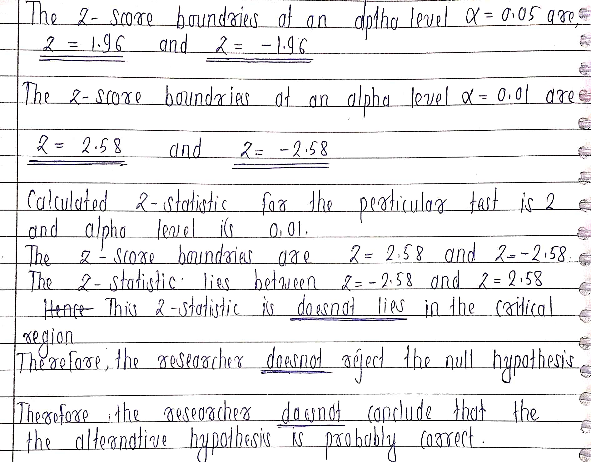 (Solved) - 3. Alpha level and the critical region The alpha level that ...