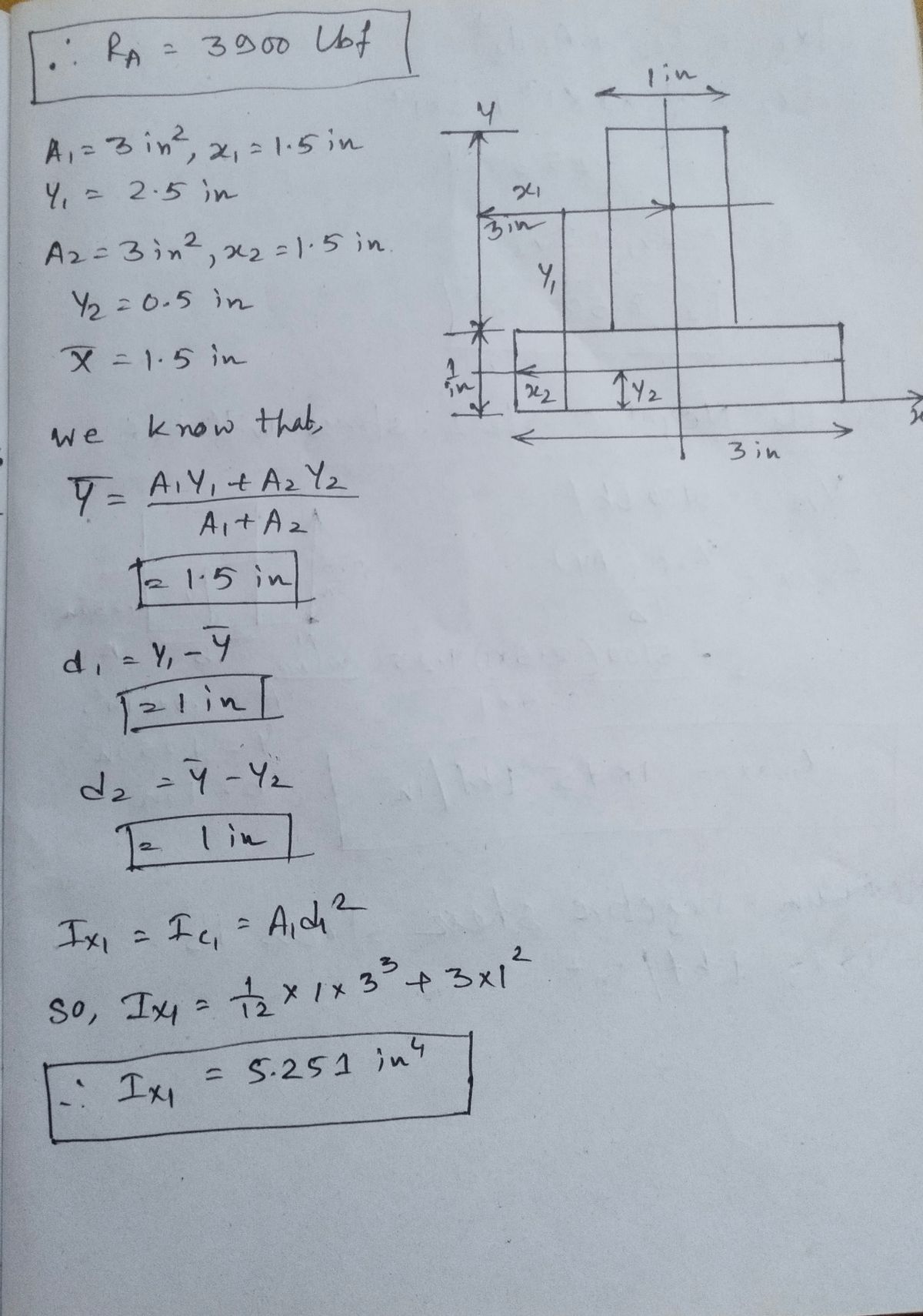 (Solved) - 1. A steel beam with an overhang has an inverted T cross ...